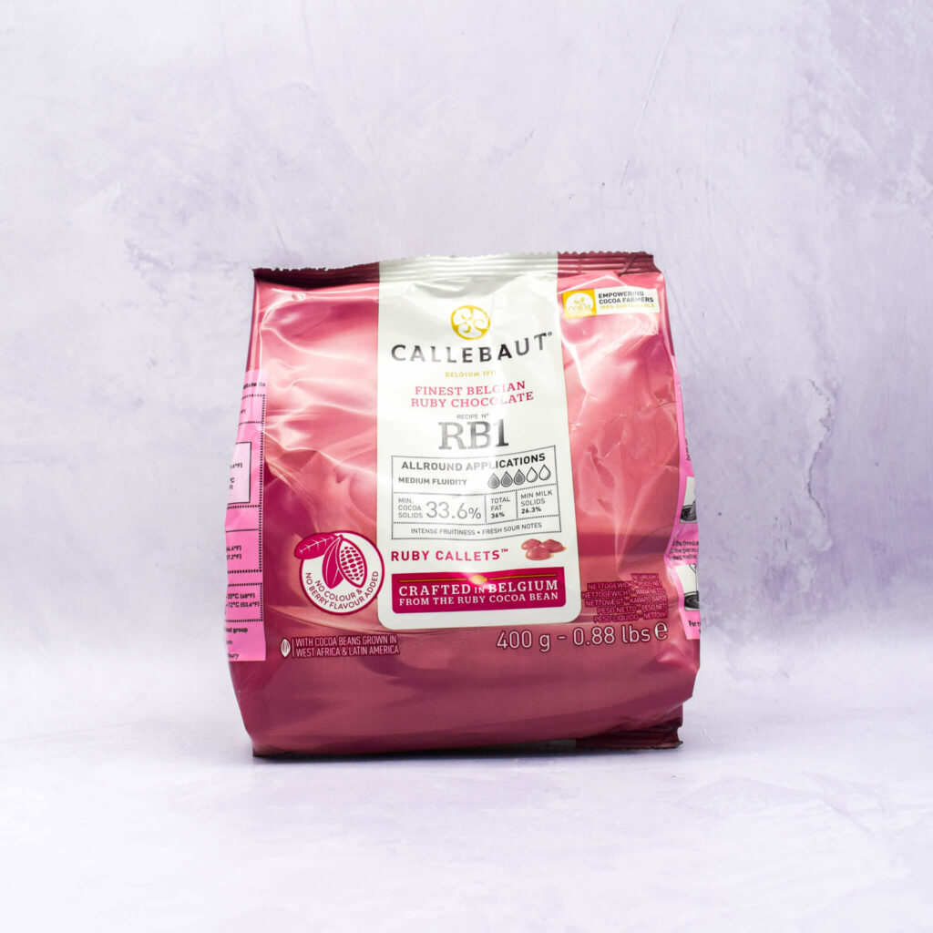 Ruby Chocolade Callets (400g) (Callebaut)