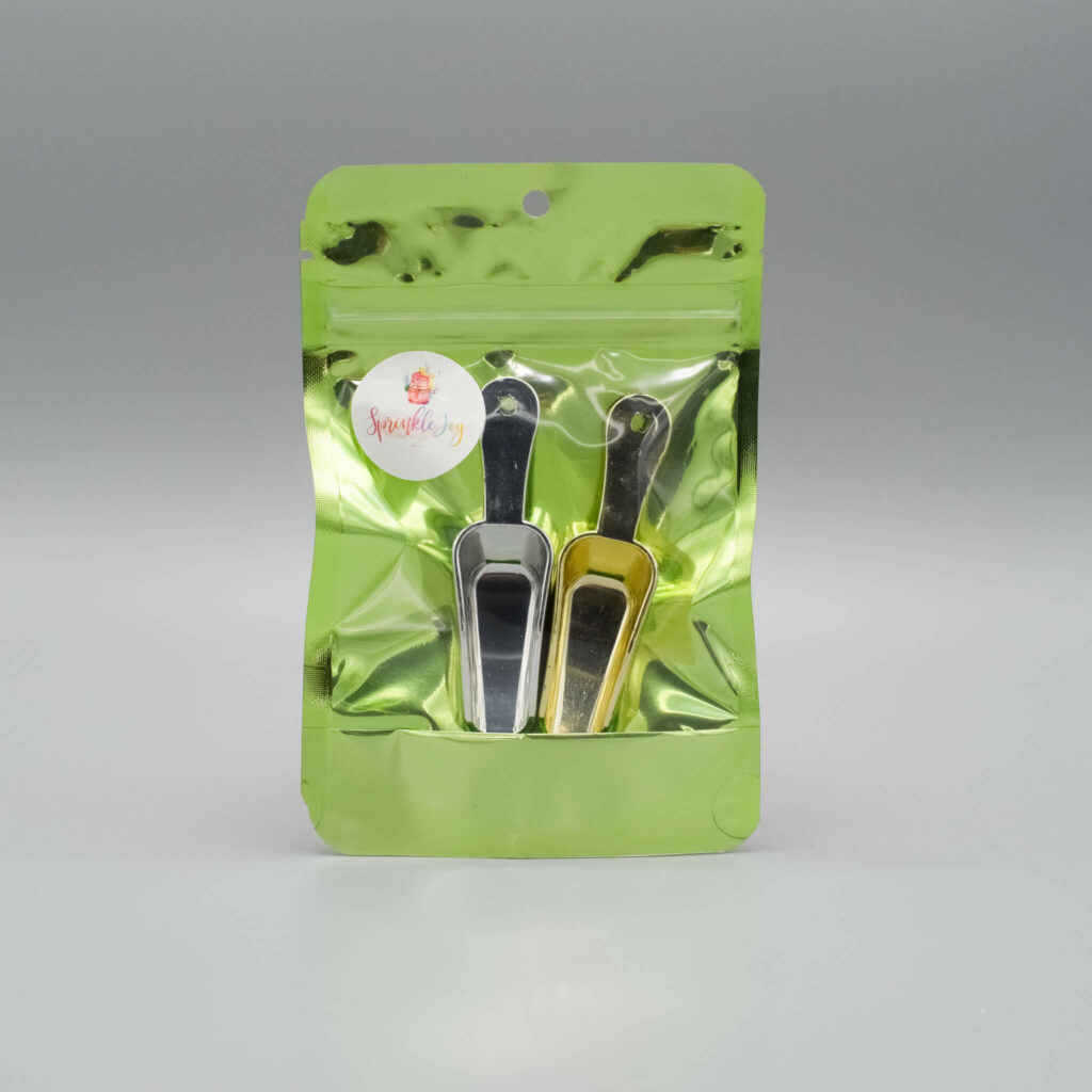 Goud en Zilver Sprinkle Schepjes Set (2 stuks) (SprinkleJoy)